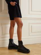 THE ROW Leather ankle boots | NET-A-PORTER